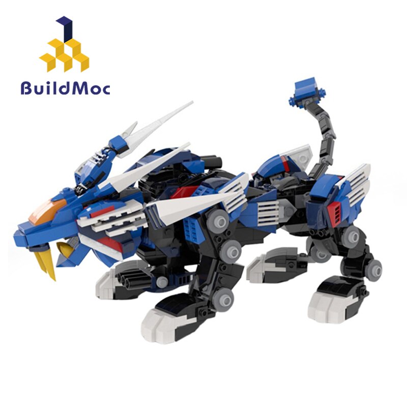 MOC Mechanical Tiger Zoids-Blade-Liger Mecha Beast