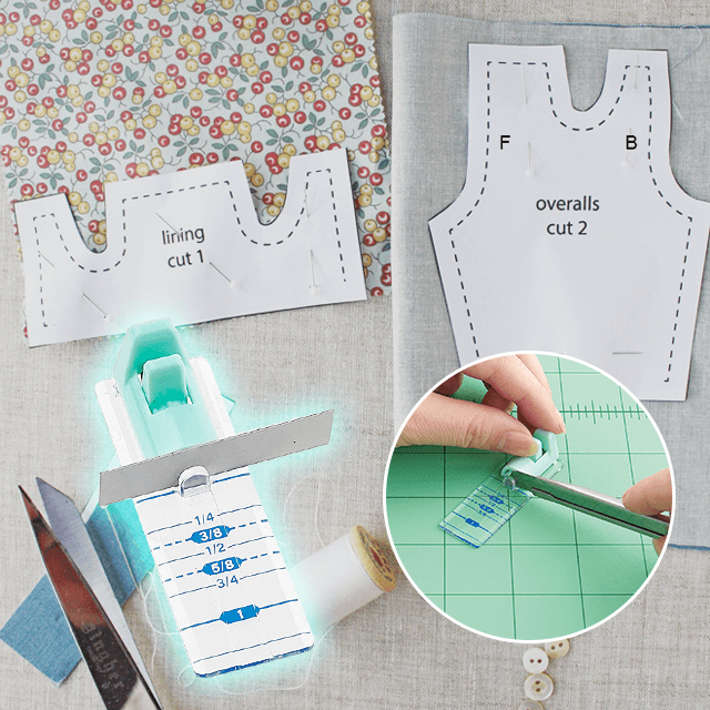Paper & Fabric Pattern Cutting Guide Tool Kits