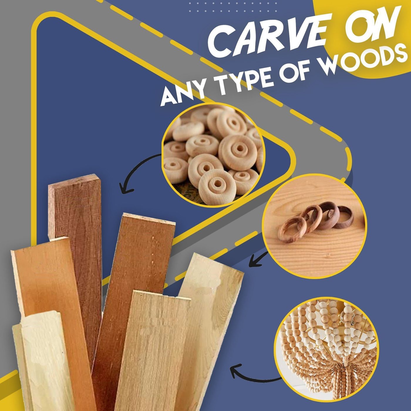 Wooden Ring Drill Bit