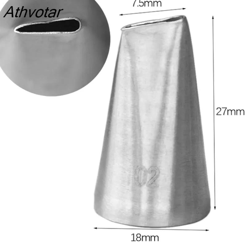 Athvotar #101 #102 #103 #104 Rose Flower Pastry Nozzles For ...