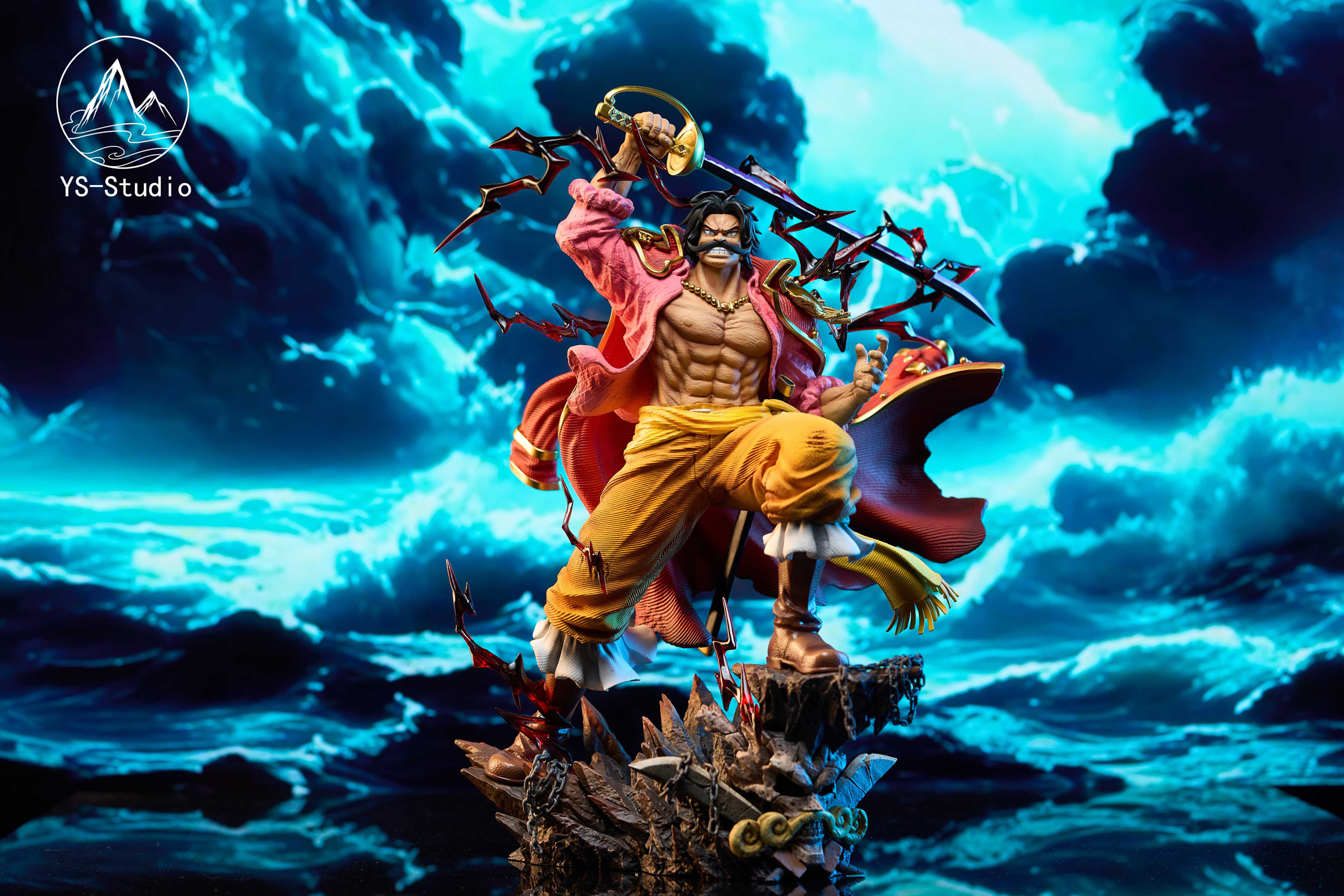 King Series 001 Gol D. Roger - ONE PIECE Resin Statue - YS-Studio