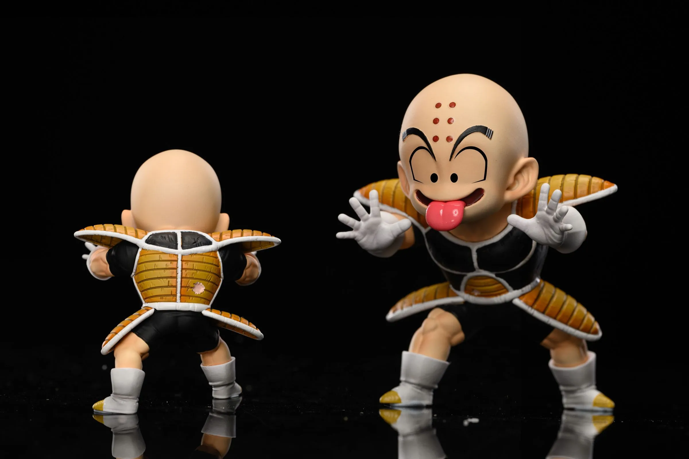 WCF Scale Making Face Krillin - Dragon Ball Resin Statue - LeaGue Studios