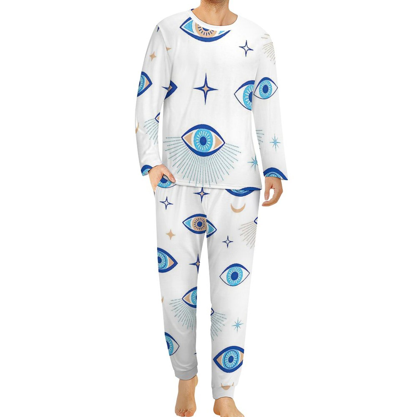 Personalized Design Men's Men's Pajama Suit Trendy Patterns