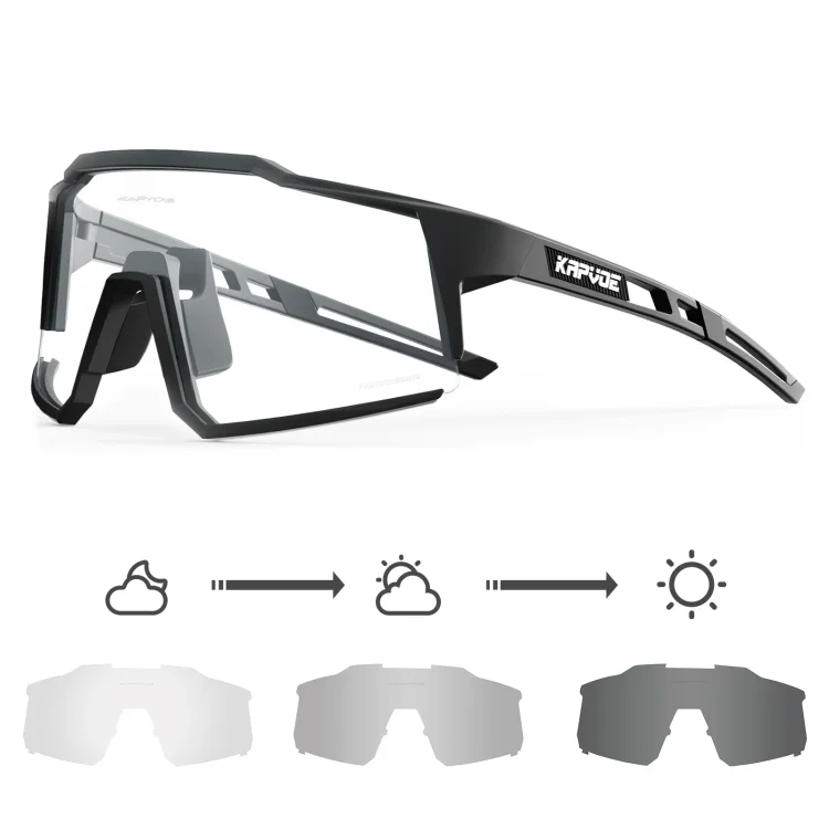 Photochromic UV400 Men Women Cycling Glasses MTB Mountain Bike Eyewear Sport Fishing Running ...