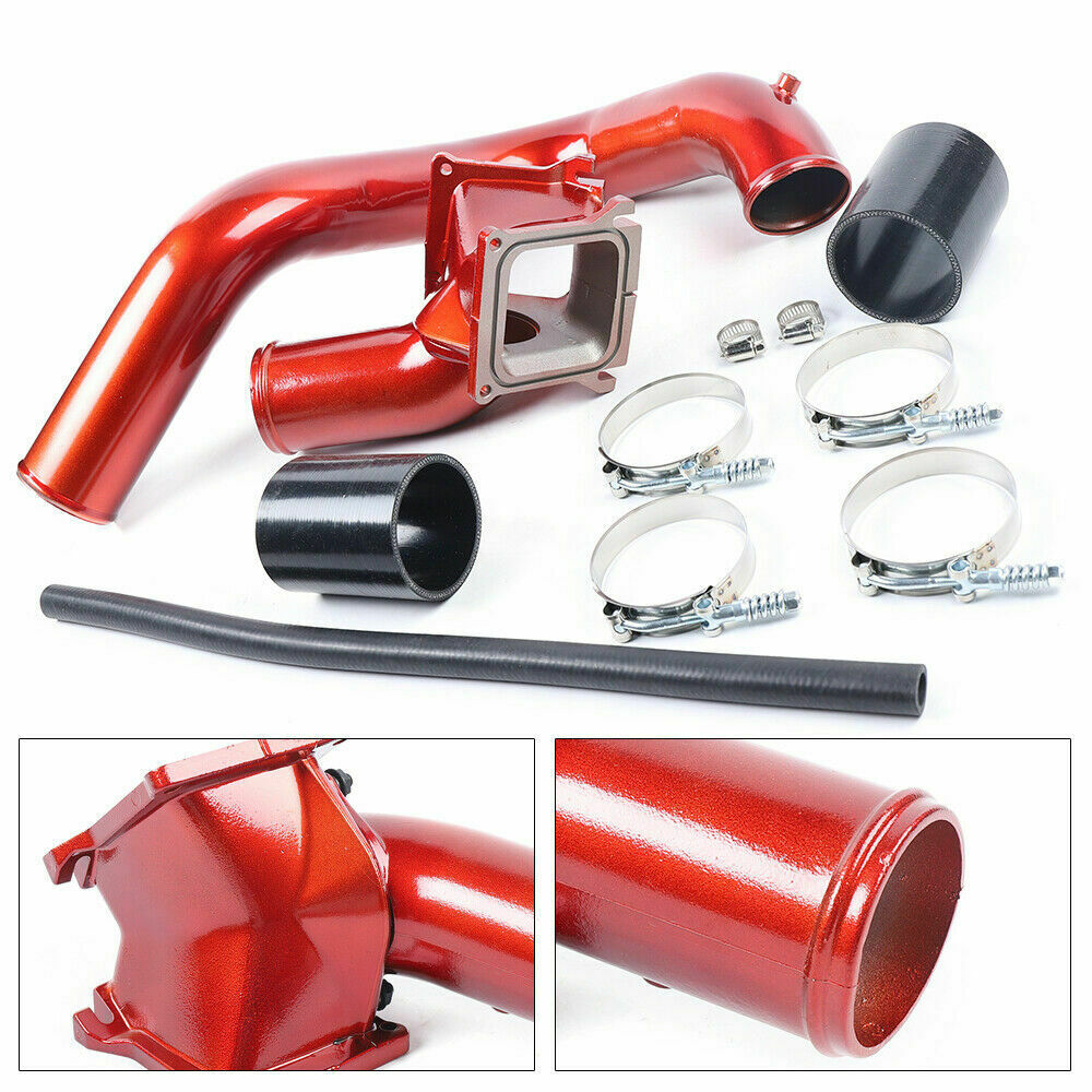 Duramax Diesel 3" high flow Intercooler Pipe & Y-Bridge Kit Fit For GM ...