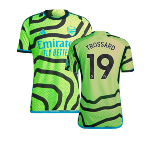 Arsenal Leandro Trossard 19 Away Shirt Kit 2023-2024