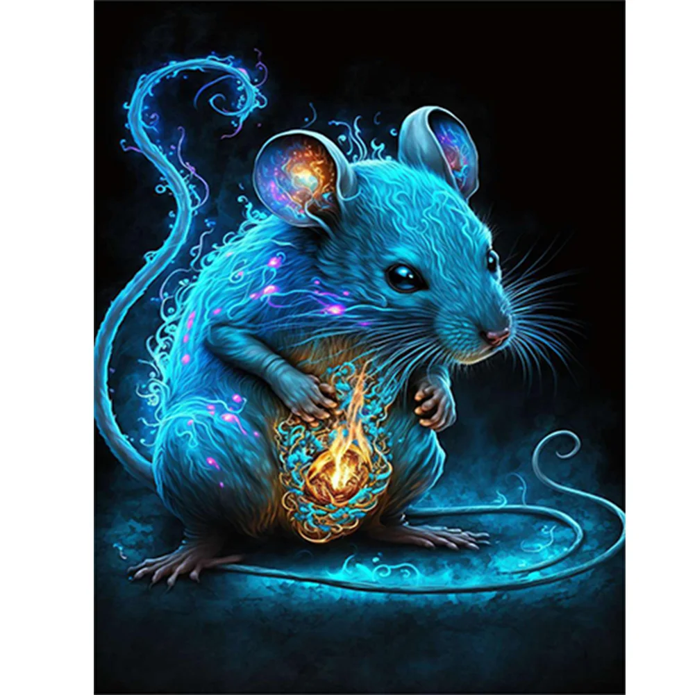 Magic Mouse (canvas) full round or square drill diamond painting