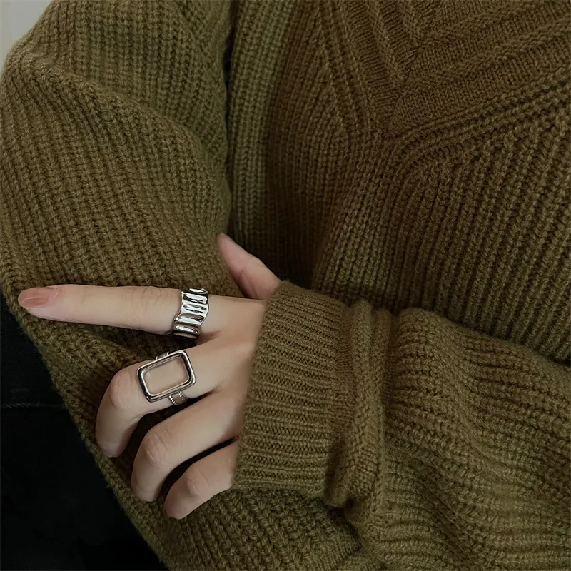 MINIMALIST OPEN RINGS SET
