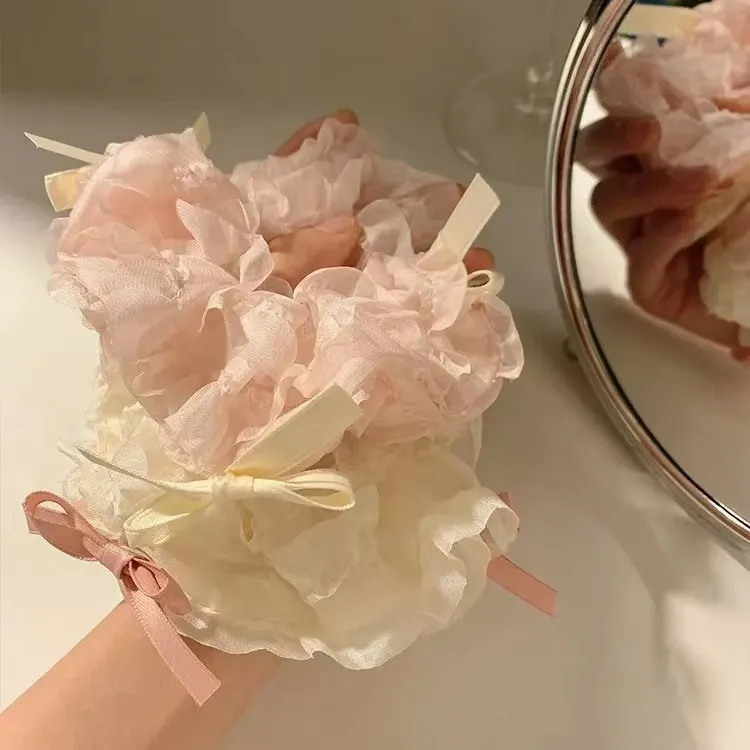 LOLITA LACE BOW SCRUNCHIES (2 PCS)