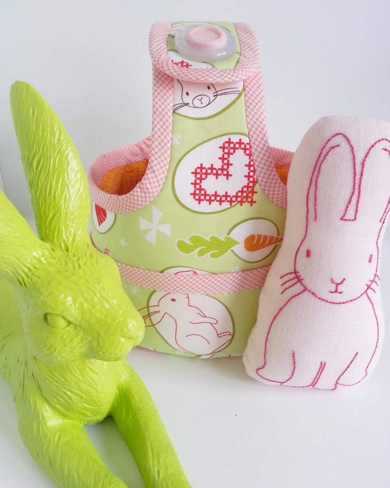 Easy Sewing Project Bag - Template + Instructions Included
