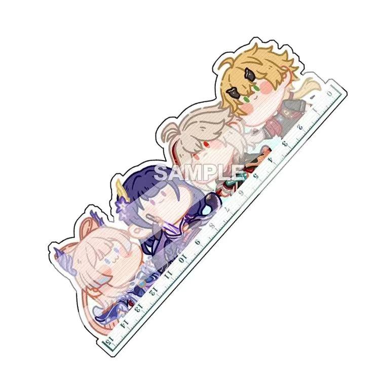 Genshin Toys Characters Ruler