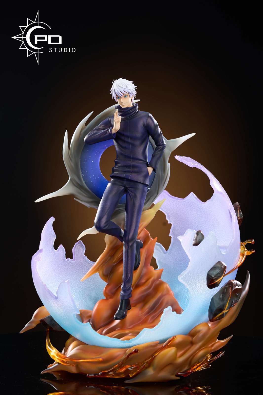 1/6 Scale Unlimited Void Satoru Gojo with LED - Jujutsu Kaisen Resin ...