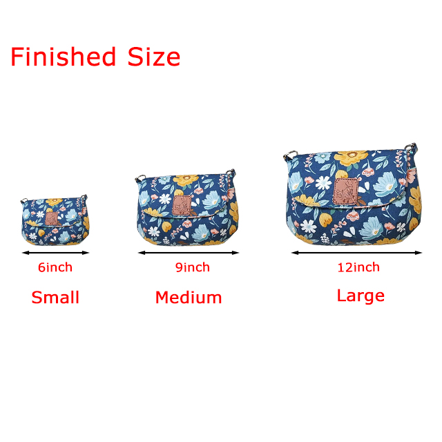 Cute Crossbody Bag Template & Instructions