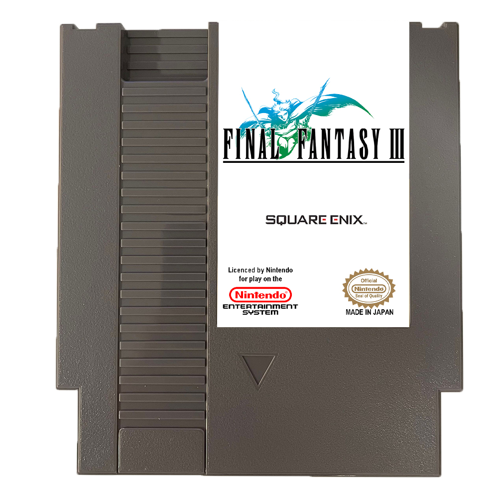 FINAL FANTASY III NES For Nintendo Entertainment System Console - 8 Bit ...