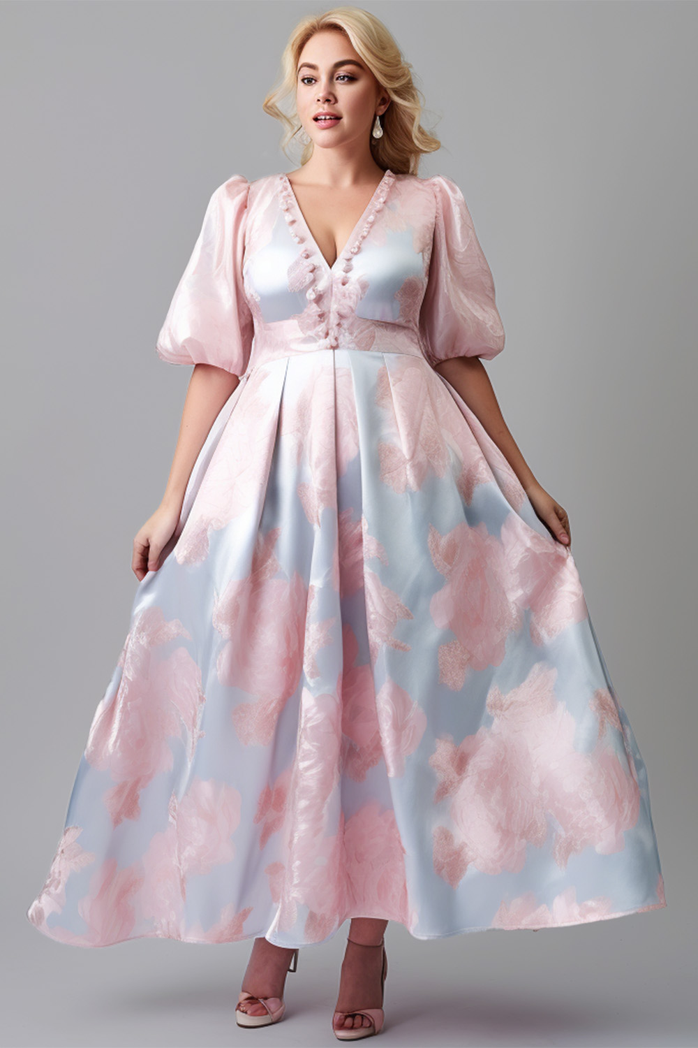 Plus Size Pink Dresses