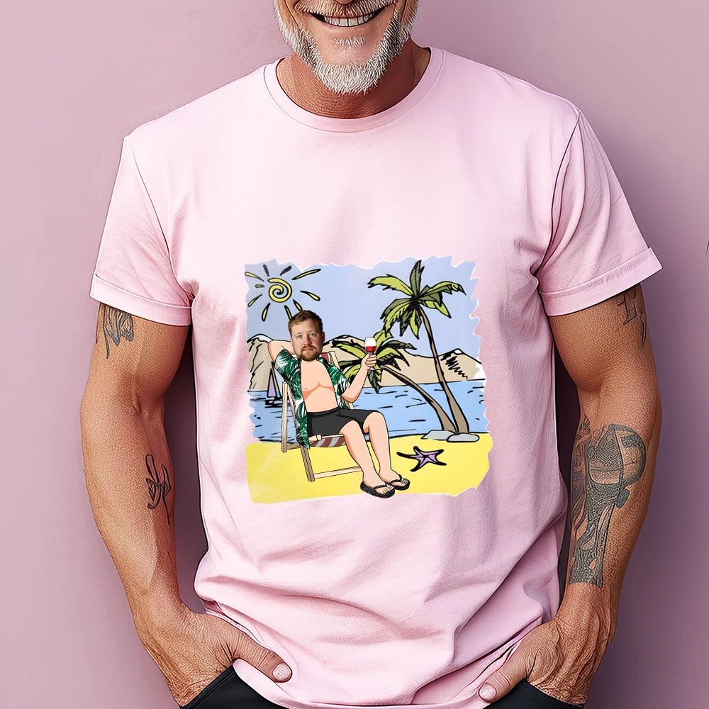 Custom T-Shirt Beach Time T-Shirt