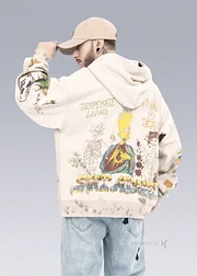 Saint Michael SM Graffiti Hoodie Saint Michael SM Graffiti Hoodie