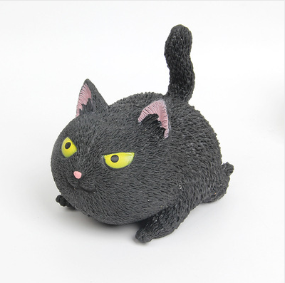 Cute Pet Tofu Angry Cat Pinch Toy-L