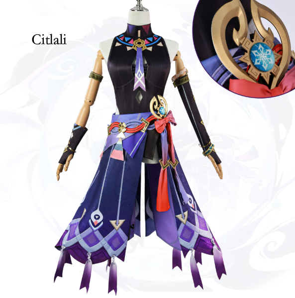 Genshin Impact Citlali cospiay Full set of clothing