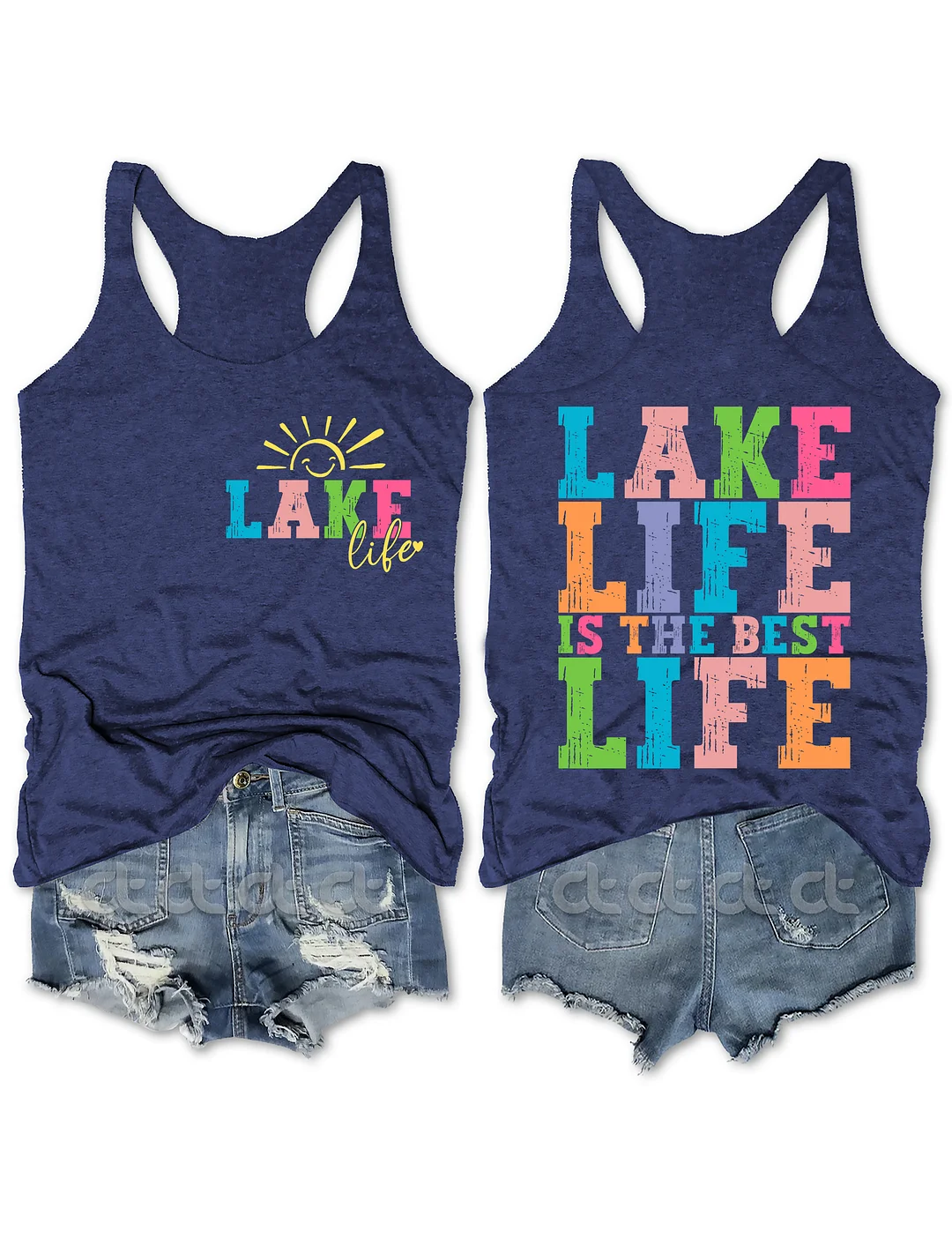 Lake Life Is The Best Life Tank