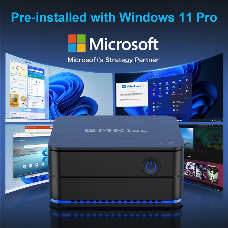 Intel Pentium Silver 11th N6005 Mini PC--NucBox 7