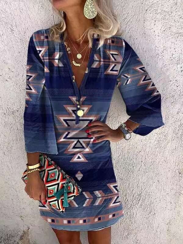 Women's Western AZTEC Dress