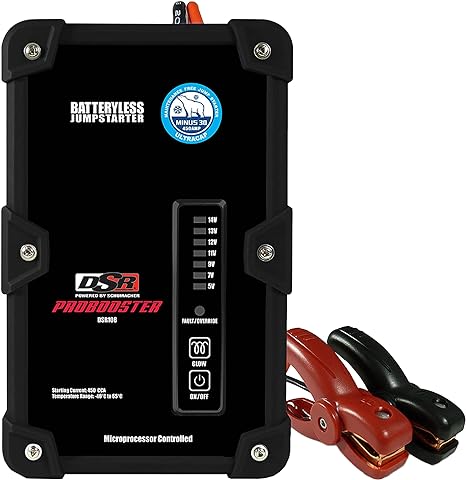 Batteryless Jump Starter - 12V, 450A for Gas and Diesel Engines