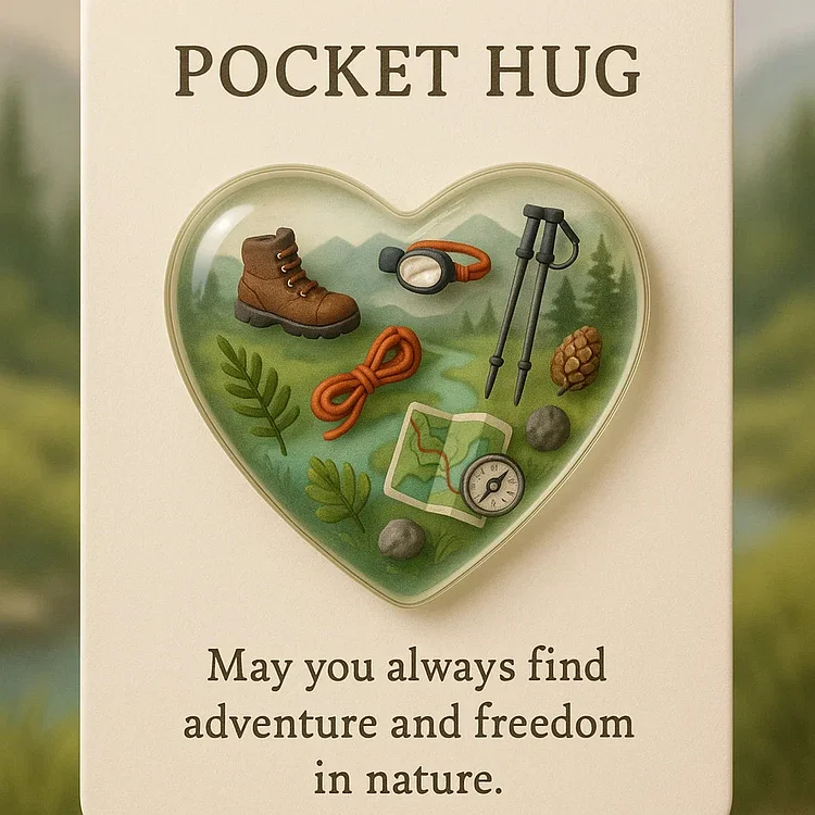 Outdoor enthusiasts: Pocket Hug with Inspirational Gift Cards 💌