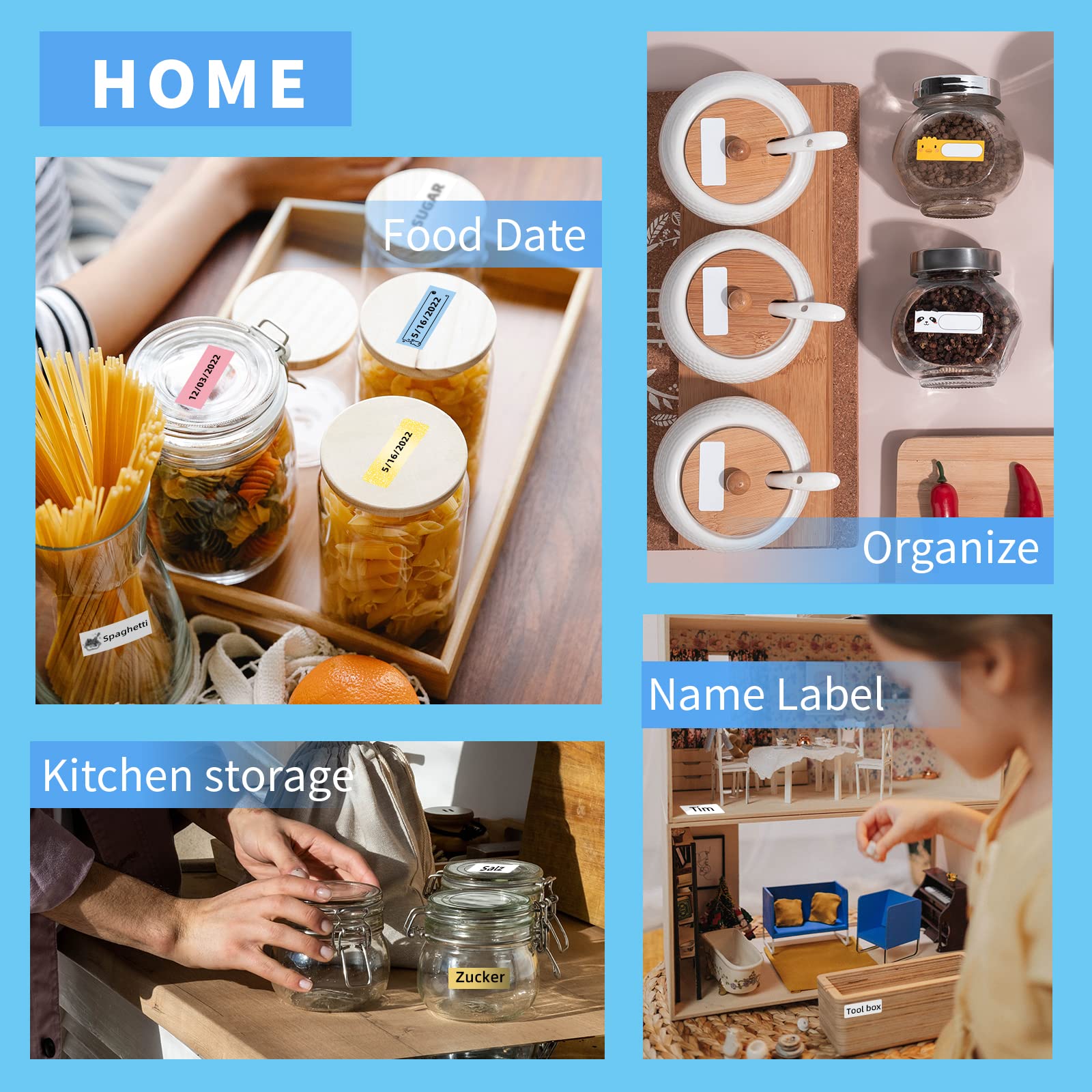 Saker Portable Label Maker Machine