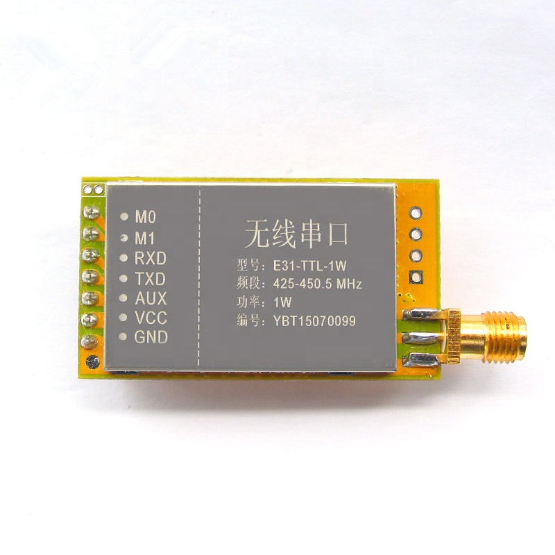 AX5043 433MHz RF Wireless Transceiver Module High Power 1W UART Serial ...