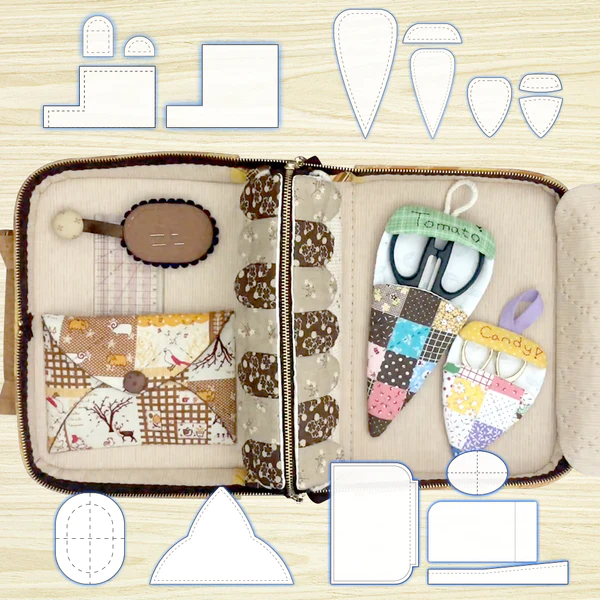 Cute Sewing Bag Template Set(With Instructions)