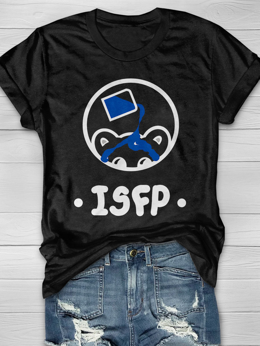 ISFP Bears As MBTI Print T-Shirt