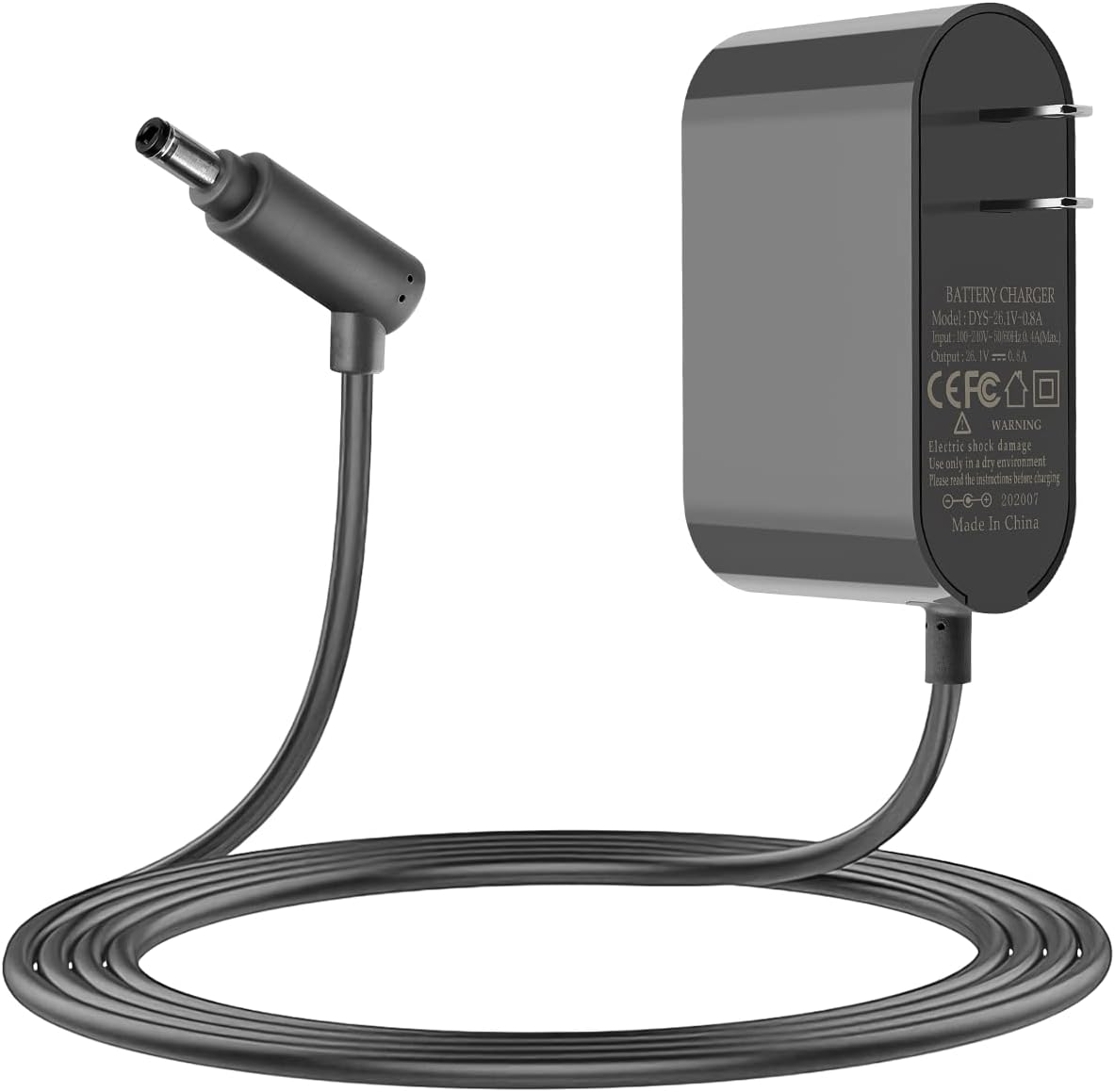 26.1V 0.8A Replacement Charger for Dyson 21.6V Battery V6 V7 V8 DC58 ...