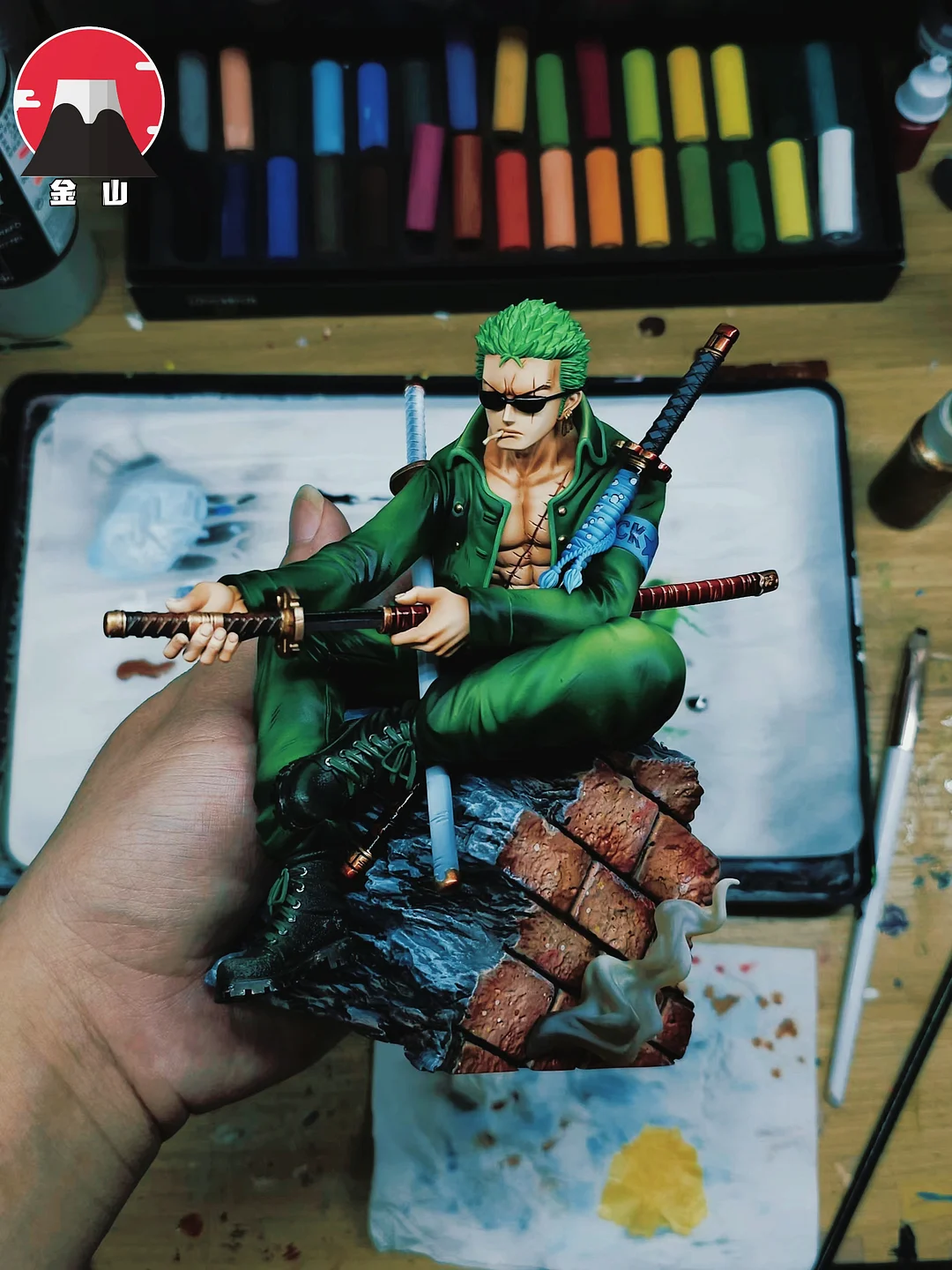 Army Series 001 Roronoa Zoro - ONE PIECE Resin Statue - Jinshan-Studio