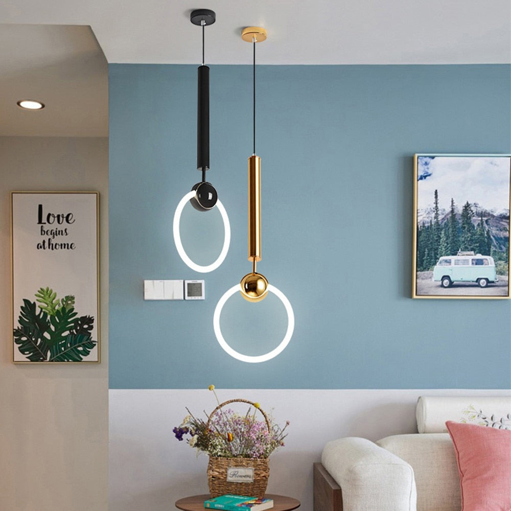 Creative Pendant light Art Loft Dining Room Coffee Shop Hanging Lights ...