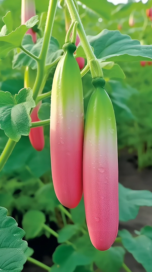 Pink Jade Cucumbers