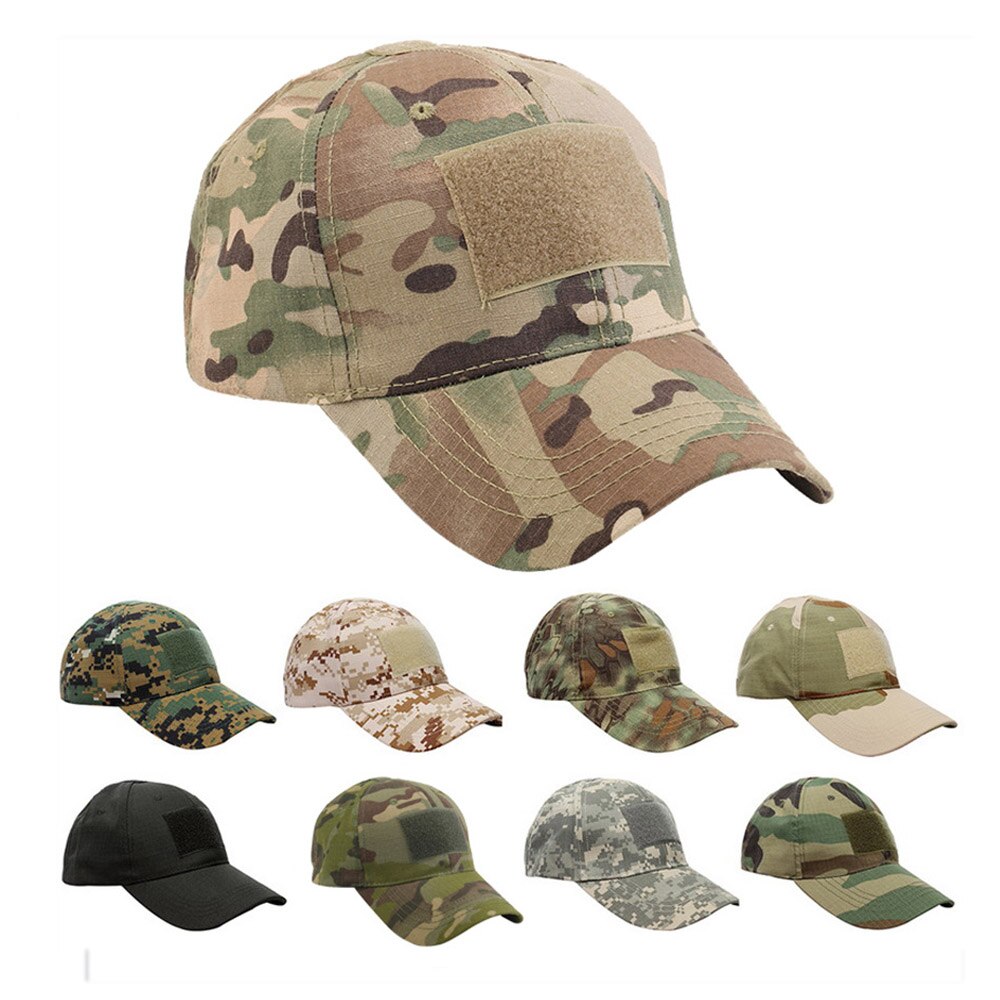 Outdoor Baseball Caps for Men Multicam Adjustable Tactical Military ...