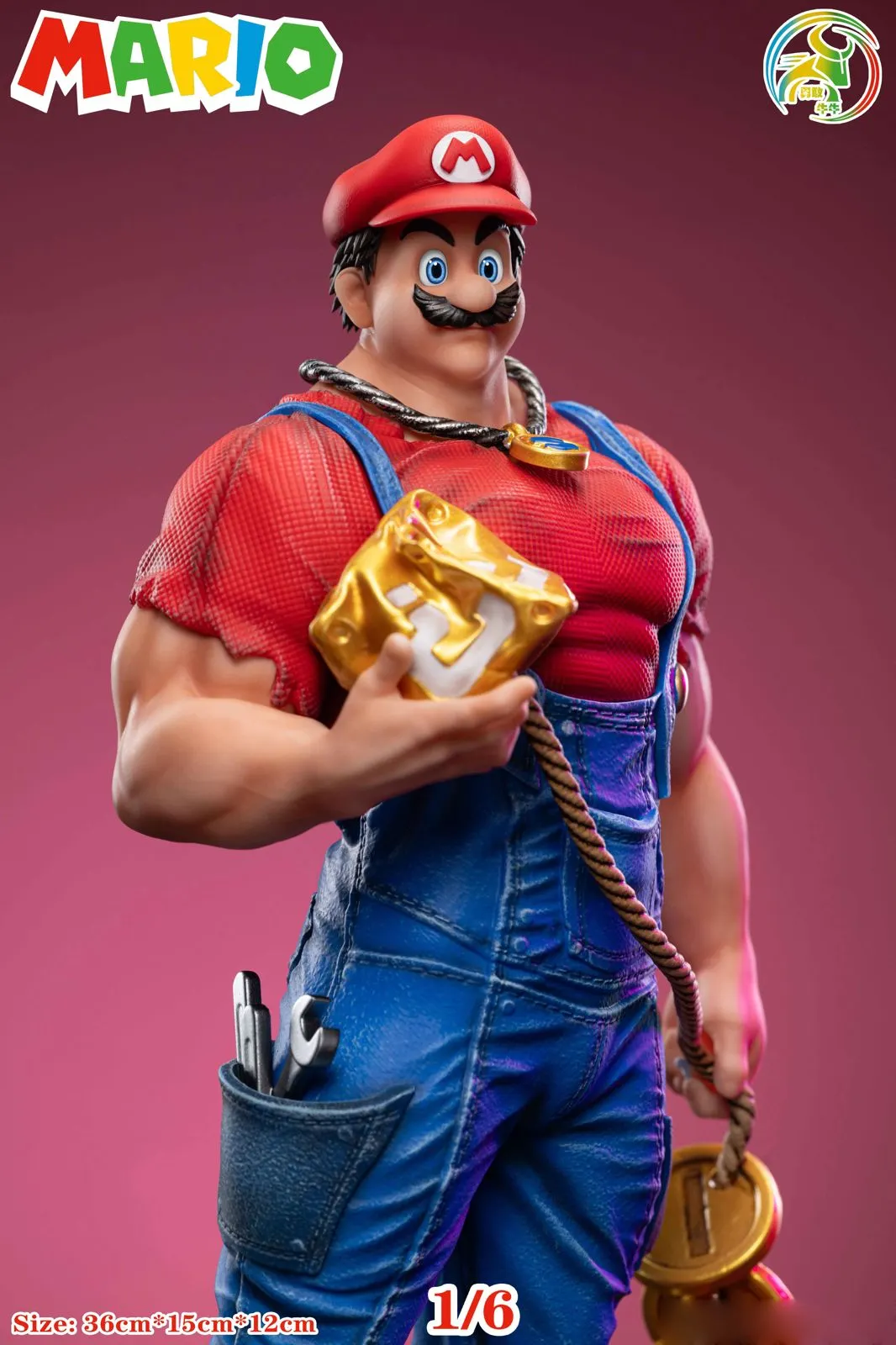 1/6 Scale Super Mario - Super Mario Resin Statue - YGNN Studio