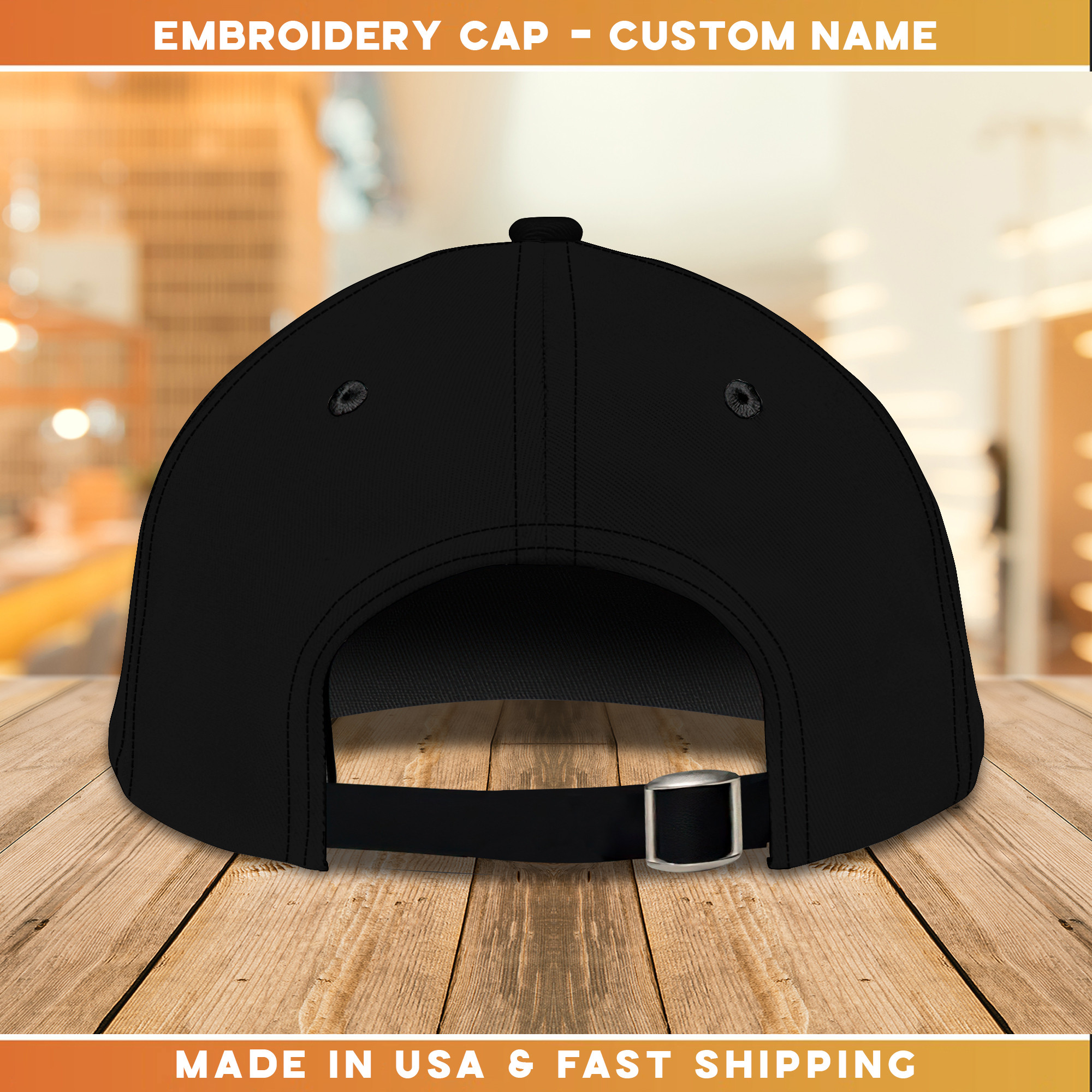 Embroidery Cap - I'm A Grumpy Old Man Ver 2 Cap Custom Classic Embroidery