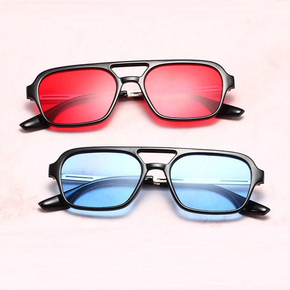 New Vintage Square Sunglasses Large Square Frame Sun Glasses for Women ...