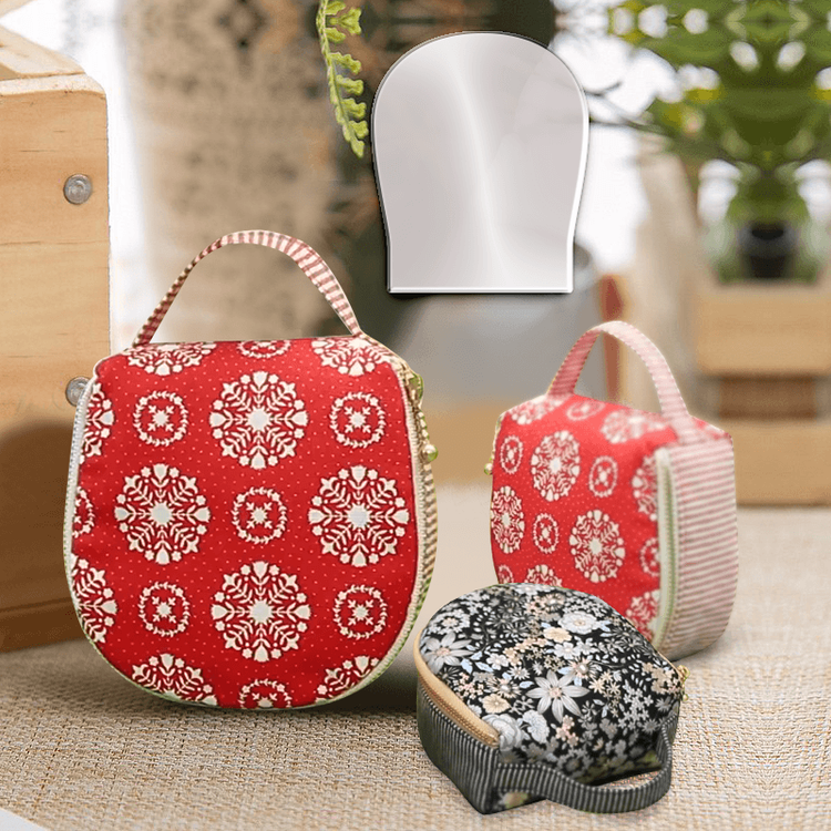 U-shaped Zipper Pouch Template(With Instructions)