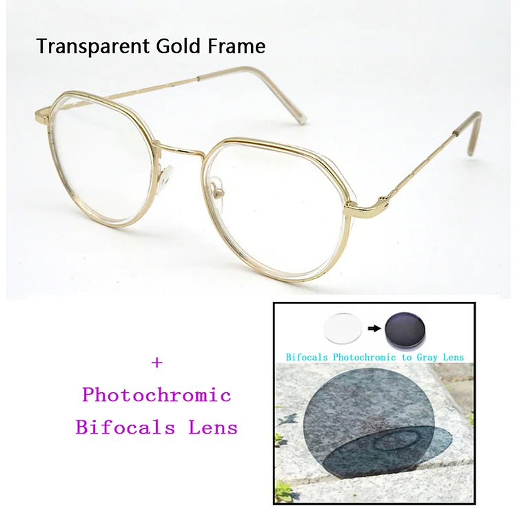 Women Photochromic Bifocals Reading Glasses Magnifier Men Sun Automatic ...