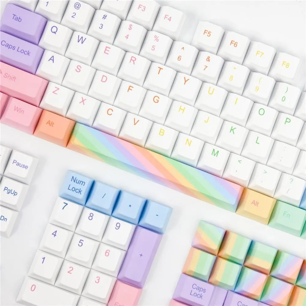 Rainbow Keycaps