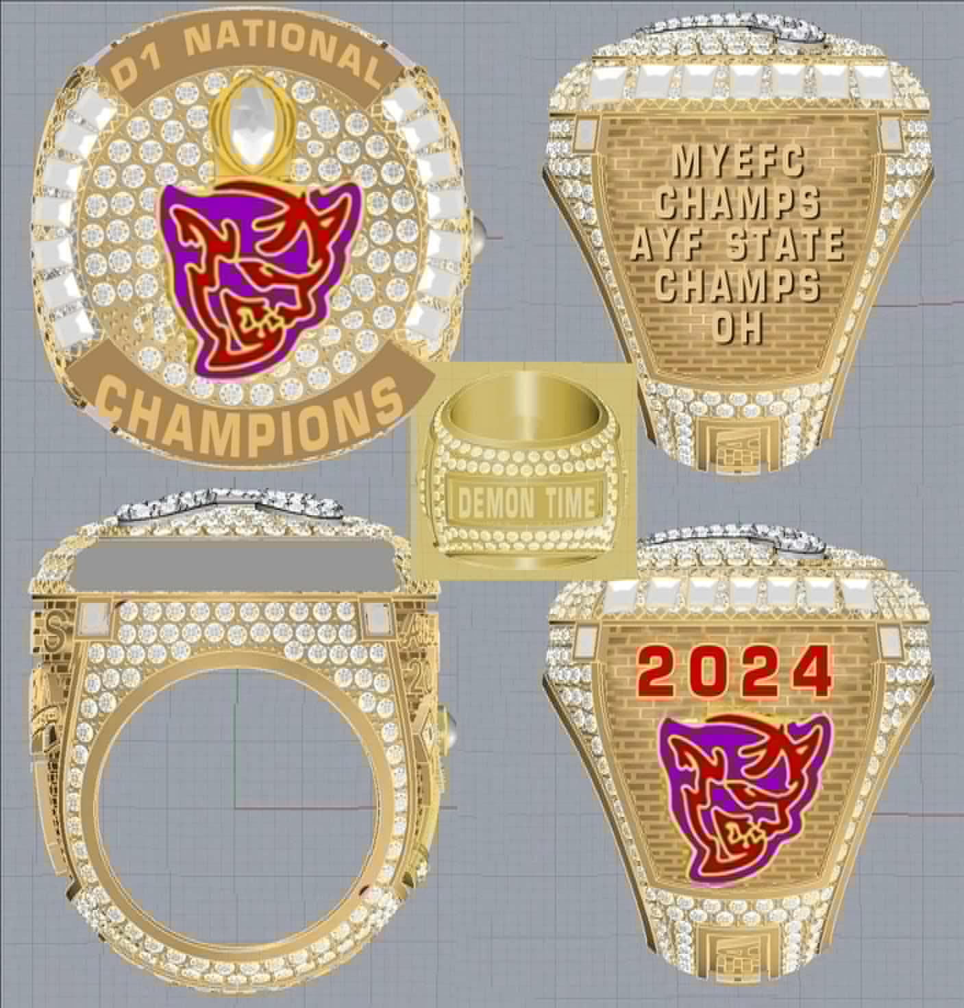 David Moore rings