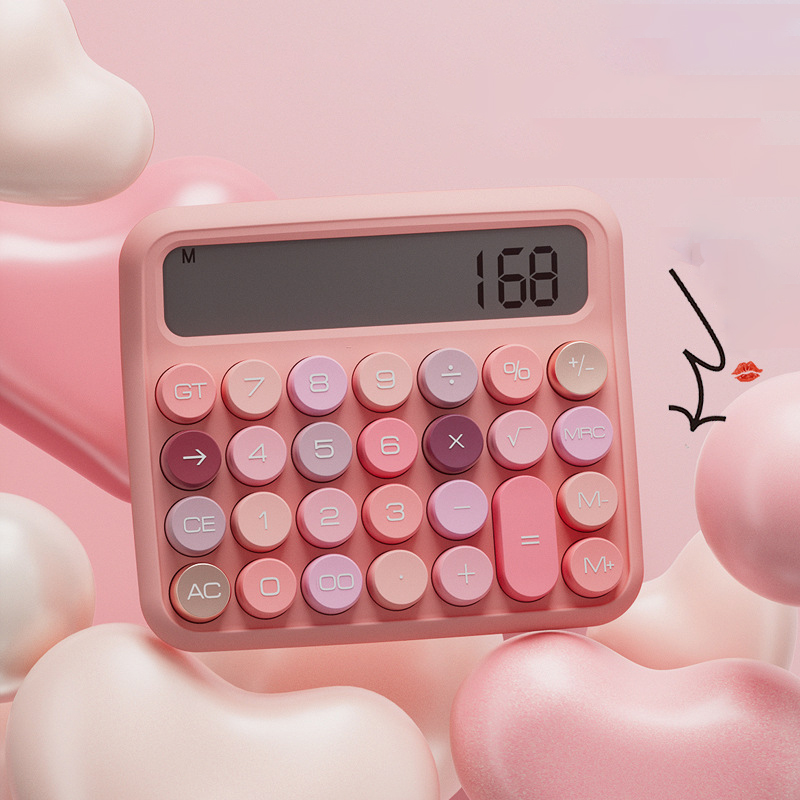 Office voice-controlled large commercial calculator with cute ...