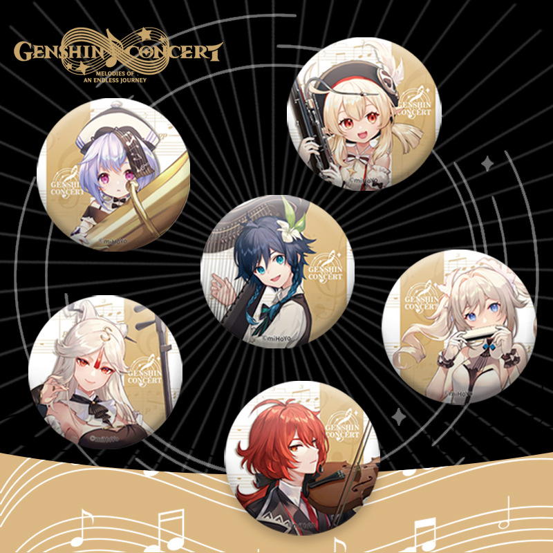 Official Concert Badges