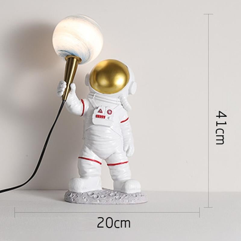 Astronaut Table Lamp Creative Small Night Lamp Moon Decorated Astronaut ...