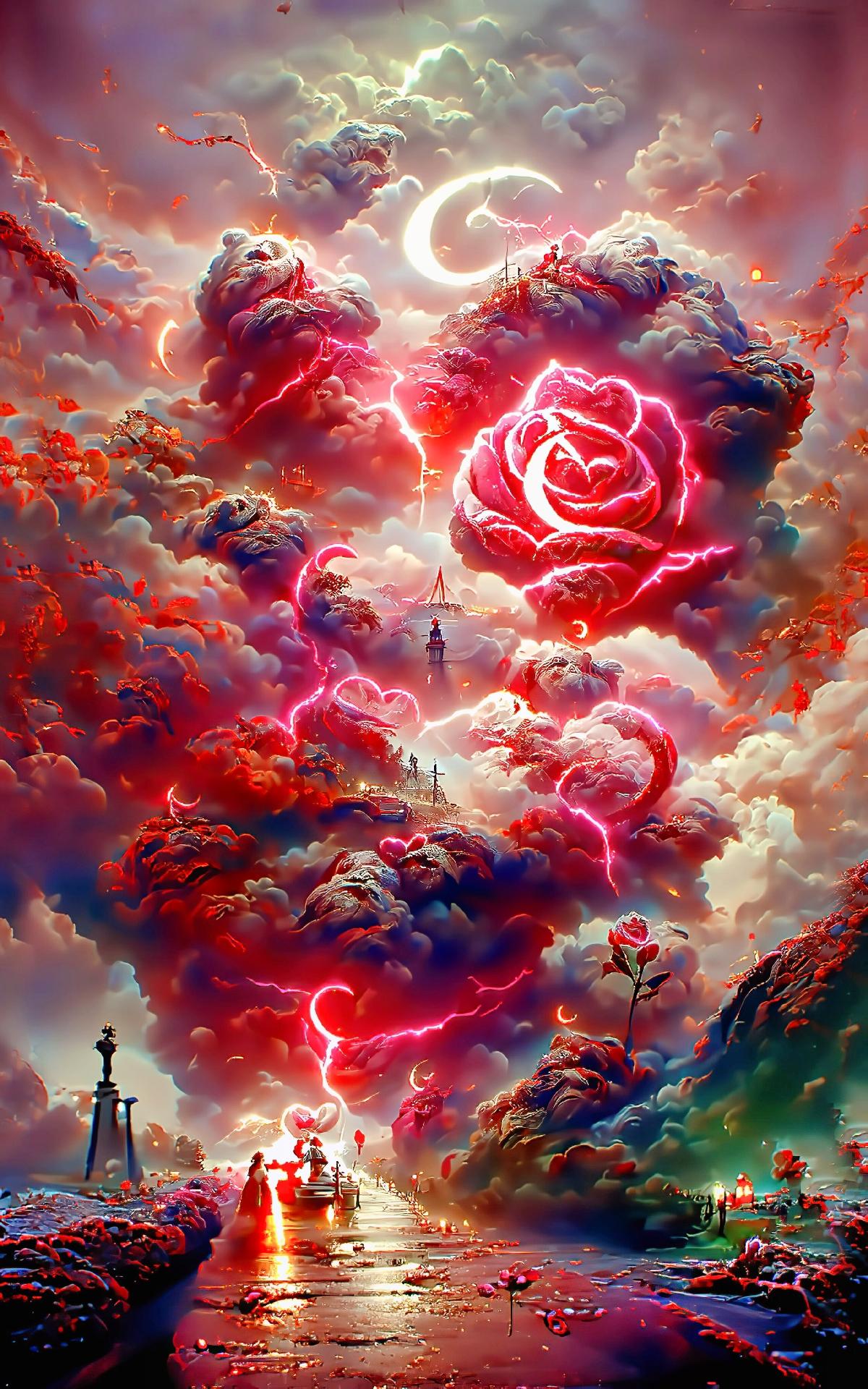 DIY Painting By Numbers | Fantasy landscape - 40*70cm
