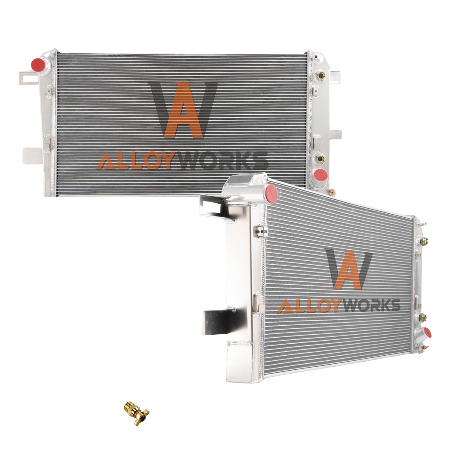 Alloyworks 4 Rows Radiator For 2001-05 Chevy Silverado/GMC Sierra 2500 ...