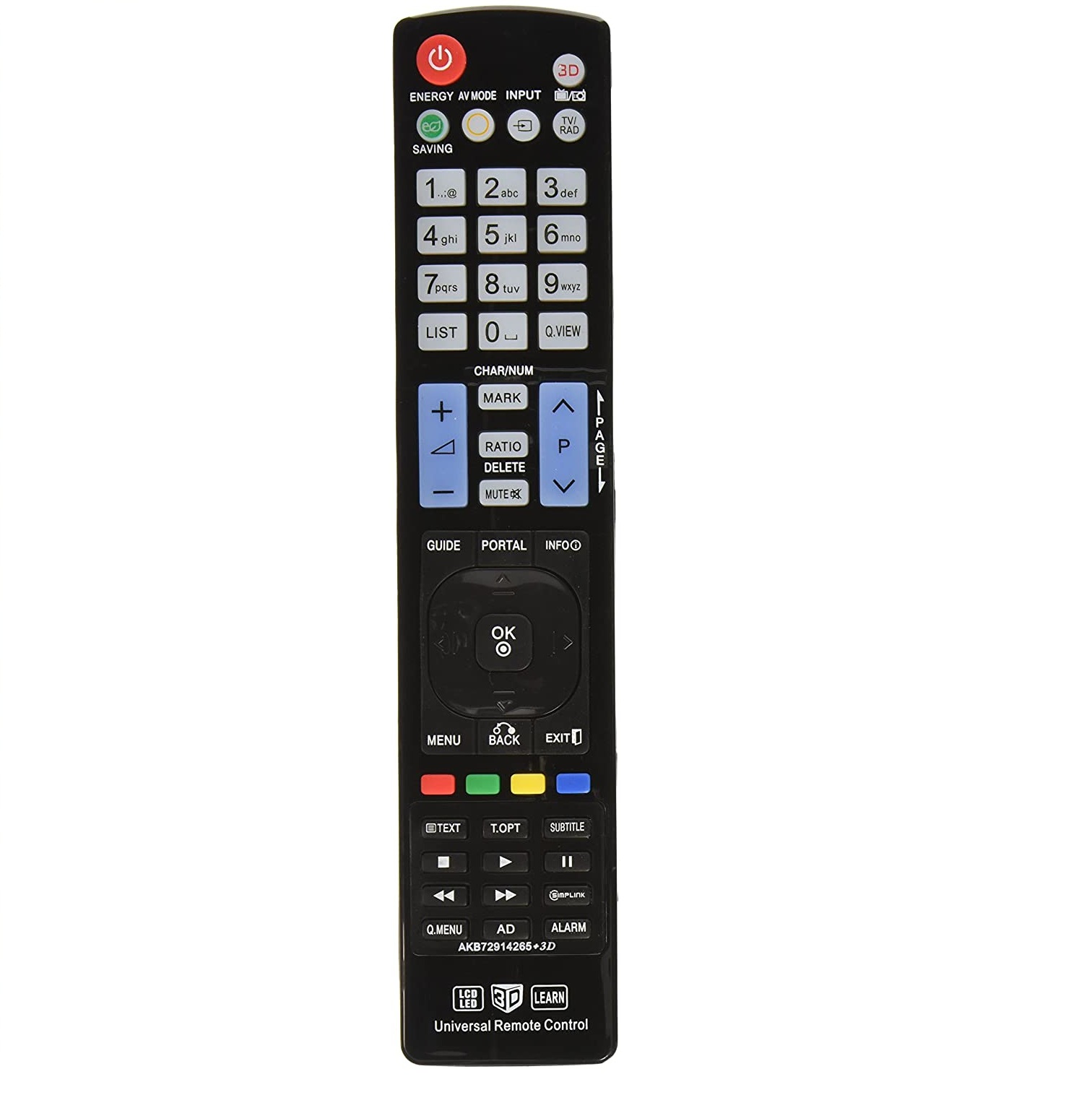 LG Universal Remote Control for Most LG Tv - Works for All LG Led/lcd ...